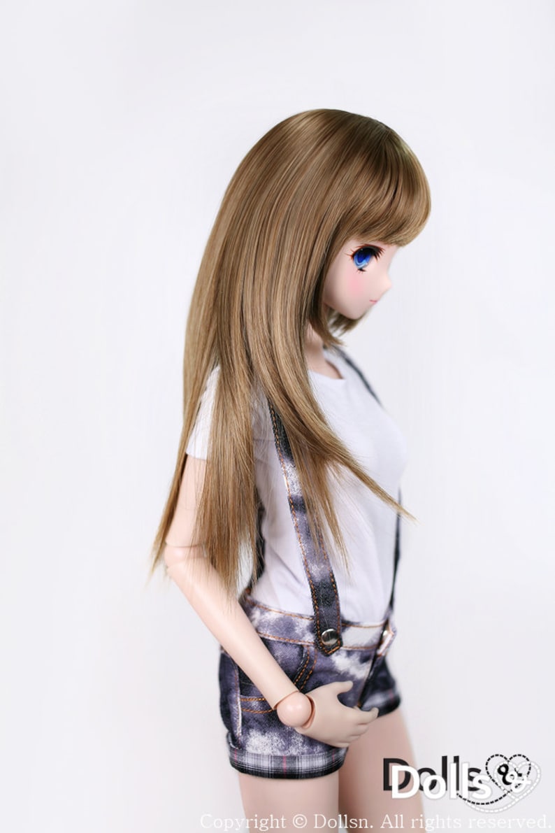 BJD Wig SD Dollfie Dream Smart Doll 8-9 Shag Cut Hair for 60cm - Etsy