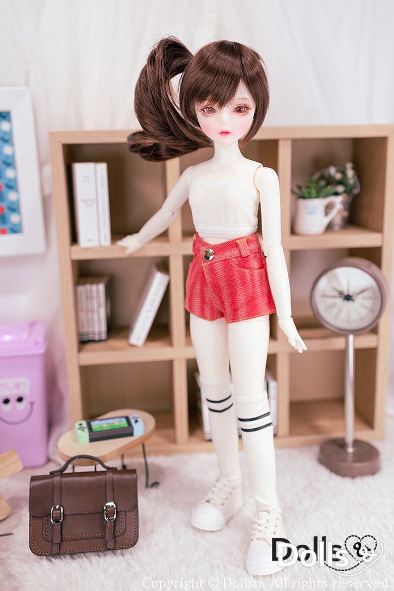BJD MSD MDD Minifee Deep Pink Shorts 40cm 1/4 Doll - Etsy