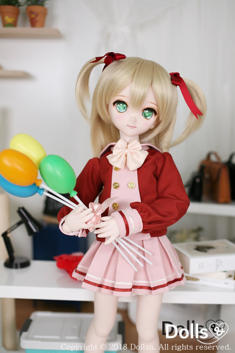 BJD Wig Smart Doll SD Dollfie Dream 8-9 Twintail Hair for 60cm - Etsy