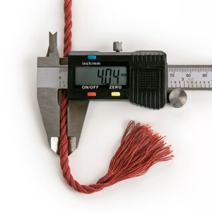 BORDO Macrame Cotton Cord 4mm Macrame Rope 492 Feet Colored - Etsy