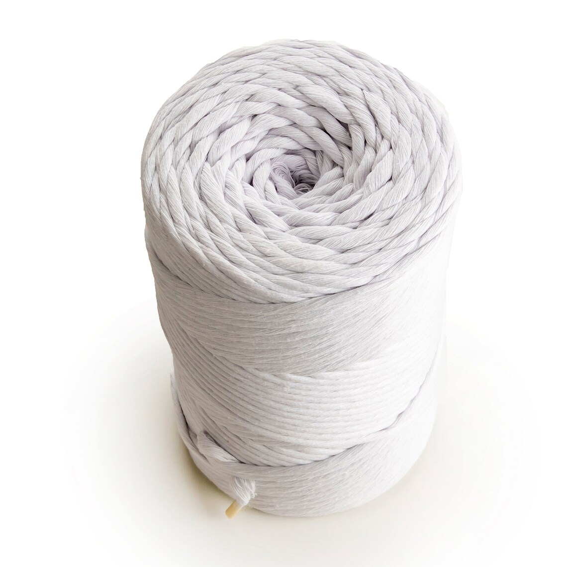 WHITE Macrame Cord 3mm Single Twist Cotton String 459 Feet - Etsy