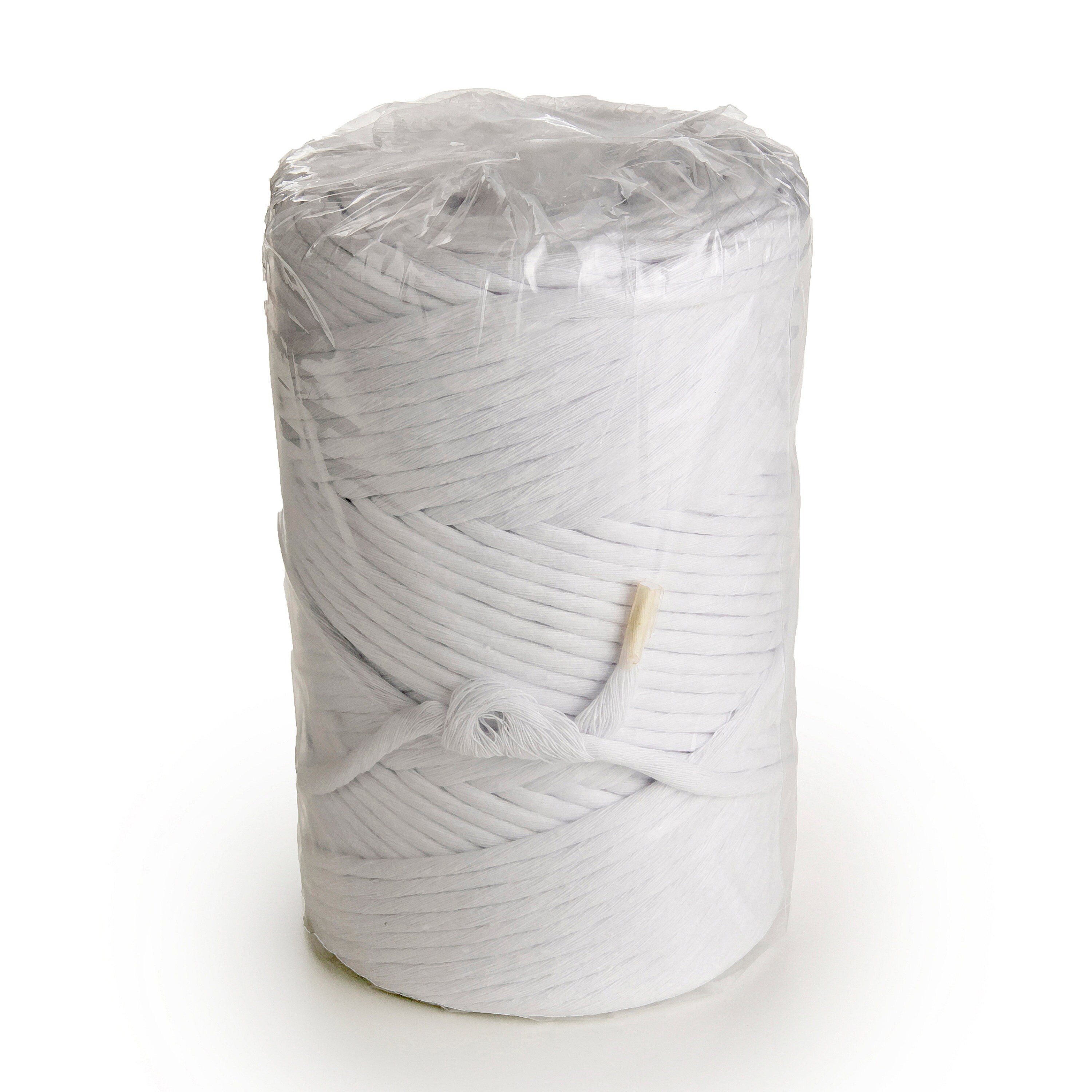 WHITE Macrame Cord 3mm Single Twist Cotton String 459 Feet - Etsy