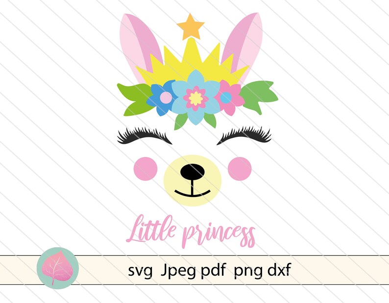 Llama Svg and Clipart Llama Princess Crown Svg Dxf Png Jpeg - Etsy