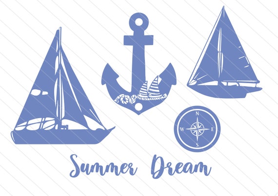 Clip Art & Image Files Cricut svg cut file Ocean svg Summer svg ...