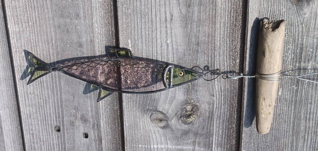 Stained Glass Fish Sun Catcher - Etsy