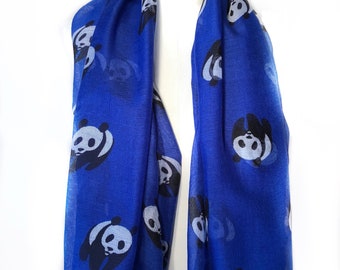 Panda scarf | Etsy