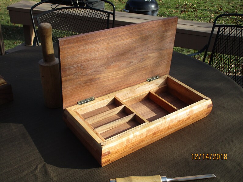 Mens Large, Handmade Wooden Jewelry, Stash Box - Etsy