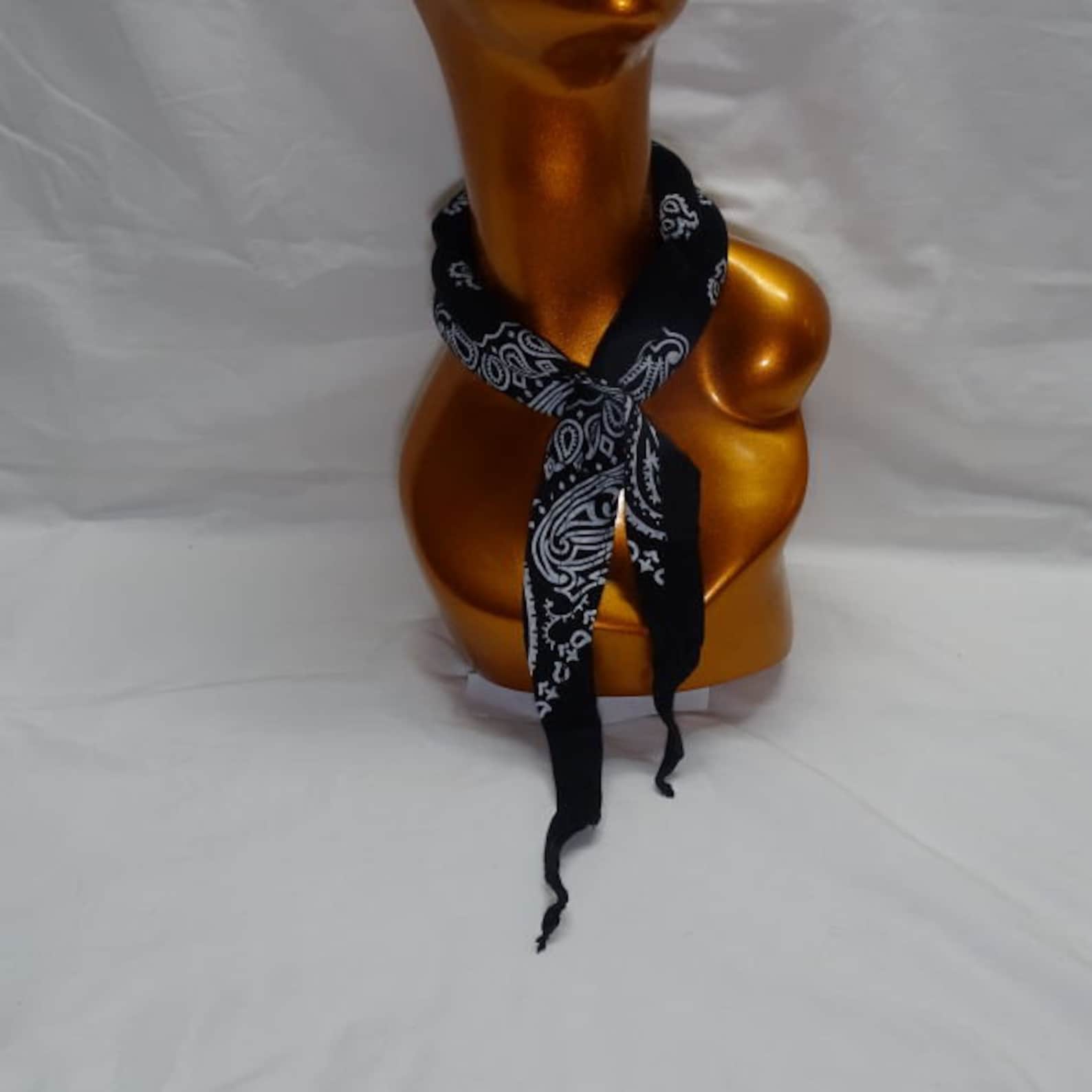 Red Neck Cooling Ties Made From Pure Bandannas, Hydro Gel Polymer Stays ...