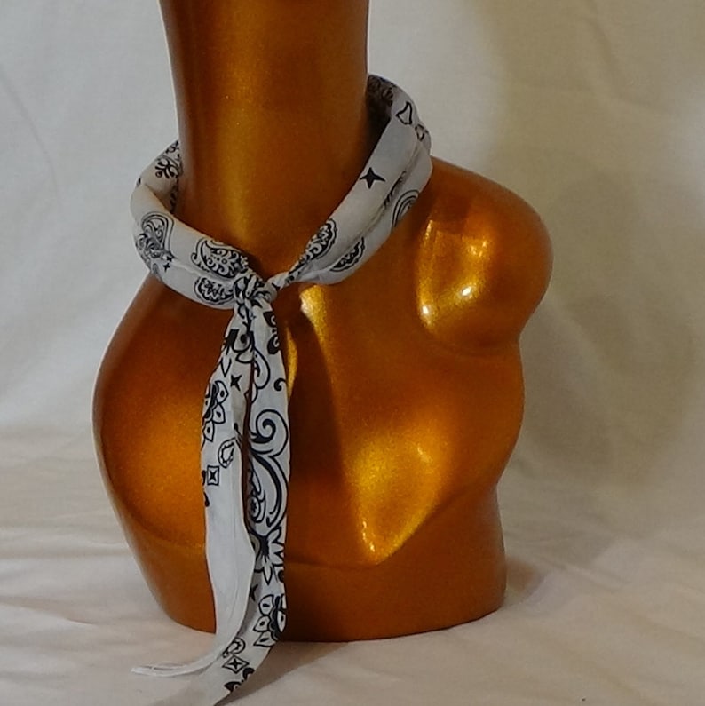 Chambered Neck Cooling Ties Made From Pure Bandannas,8 Hydro Gel ...