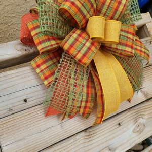 Fall Bow - Etsy