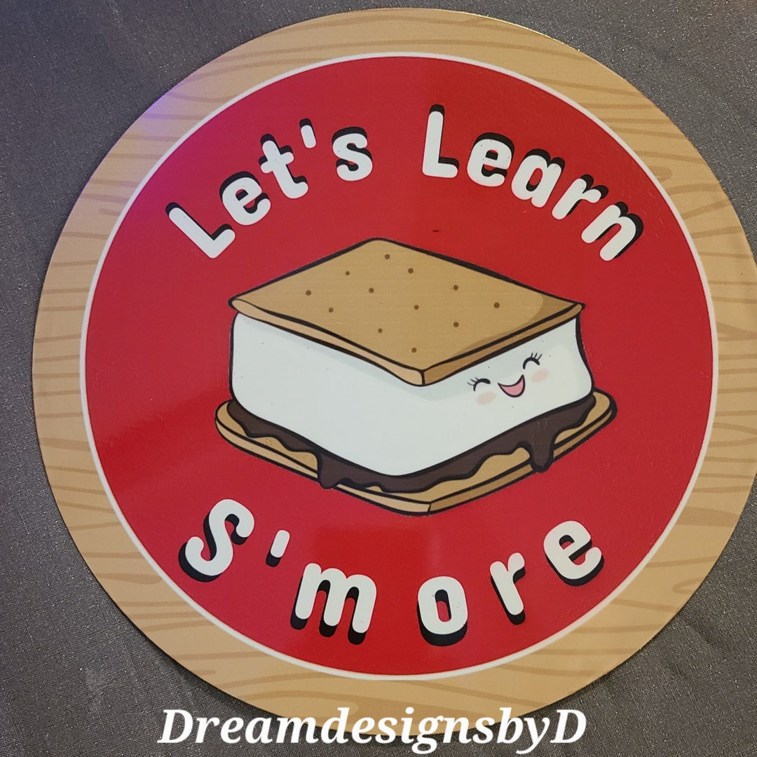 S'mores Classroom Wreath Sign - Etsy