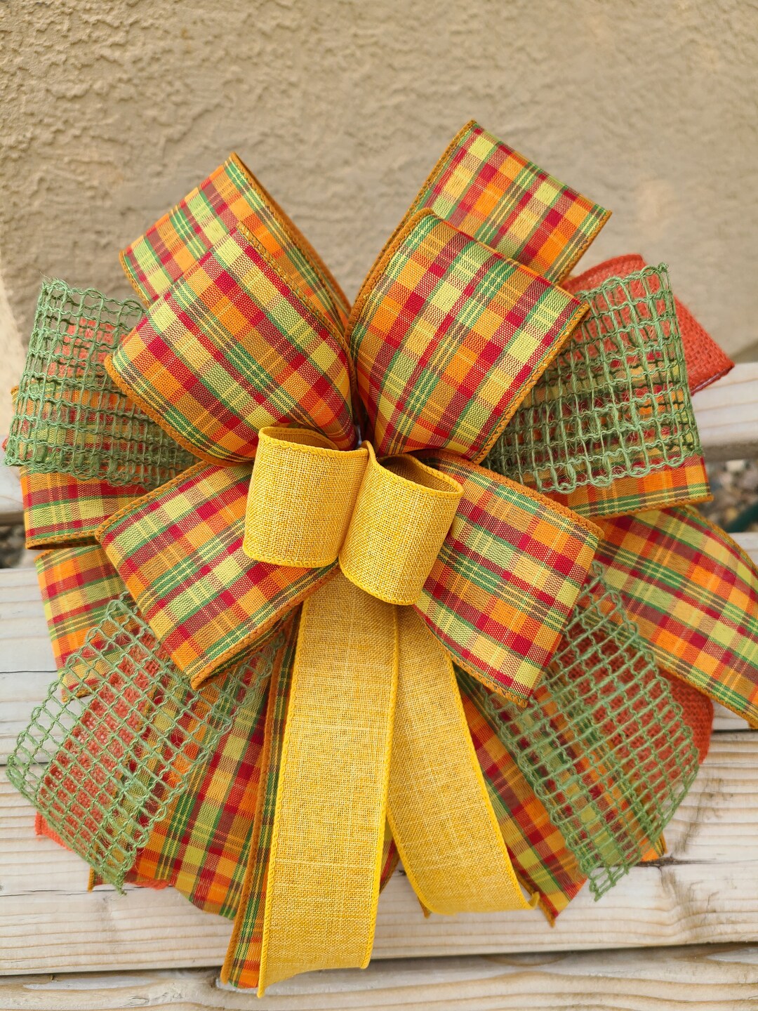 Fall Bow - Etsy