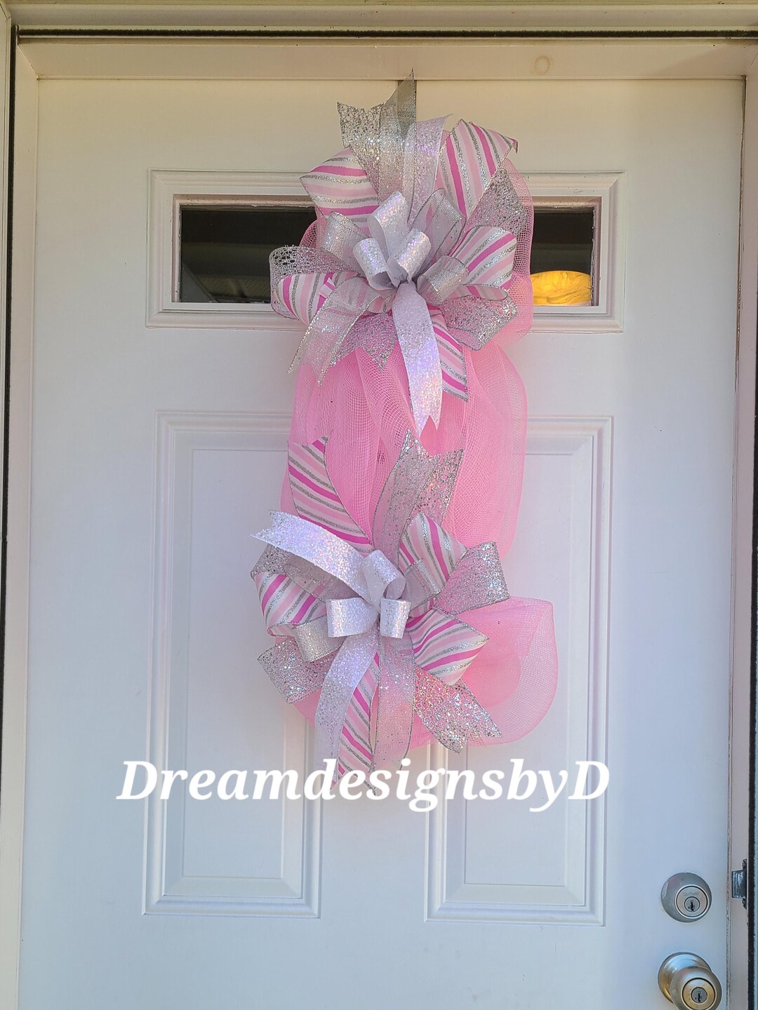 Pink Candy Door Hanger - Etsy