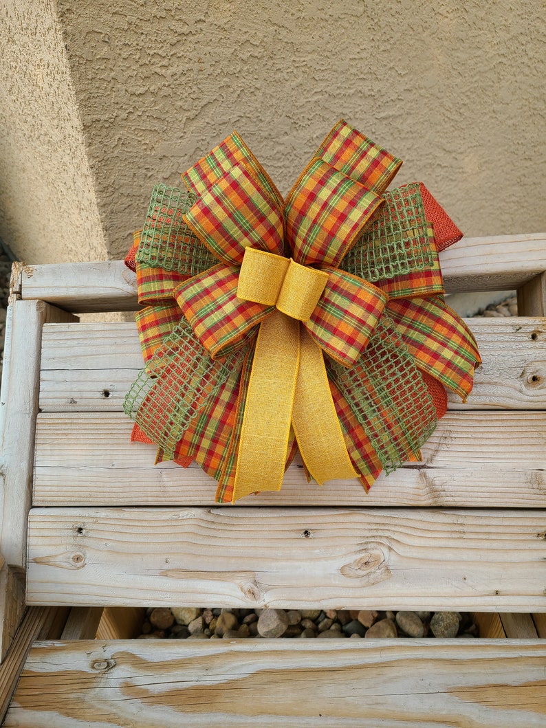 Fall Bow - Etsy