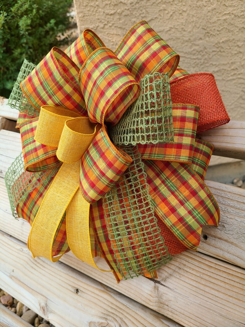 Fall Bow - Etsy