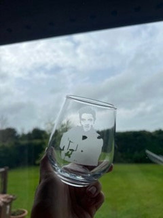 Elvis Presley Glass | Etsy