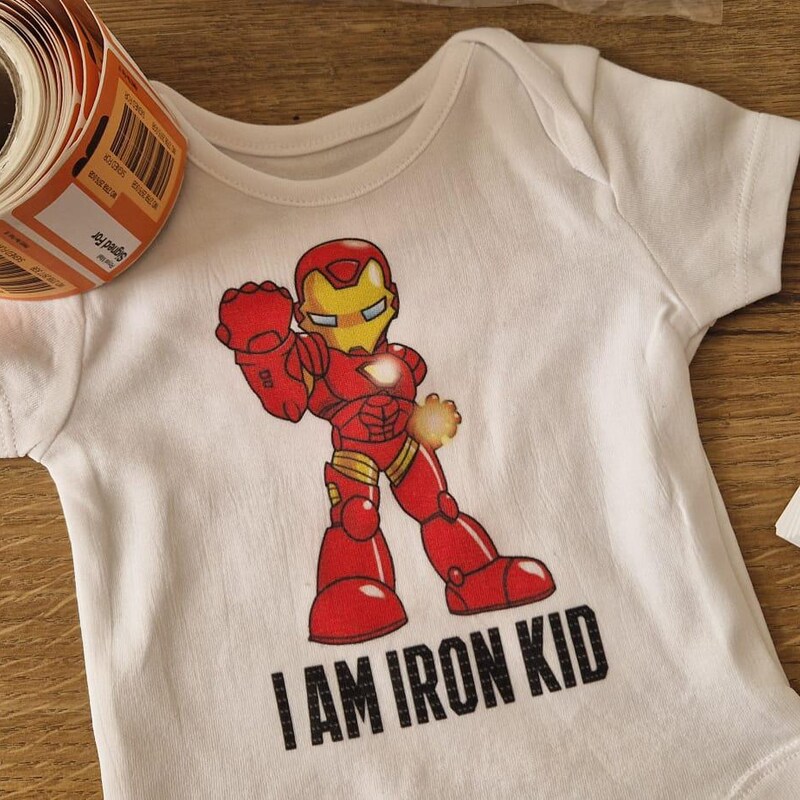 Iron Man Baby - Etsy