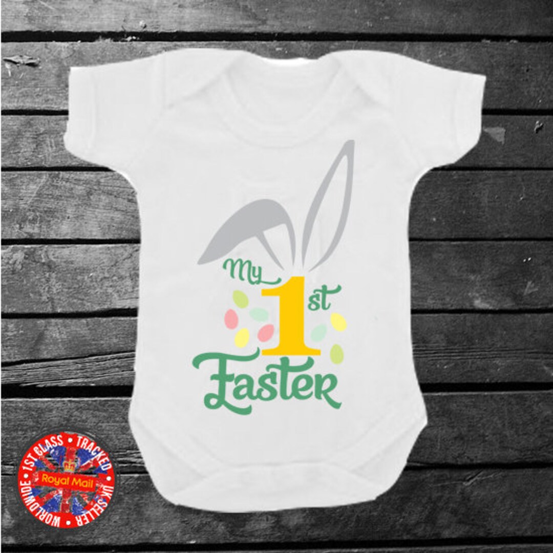 My First Easter Bodysuit Boys Girls Baby Shower Gift - Etsy