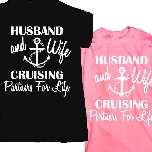 Husband and Wife: Cruising Partners for Life SVG Png Eps - Etsy