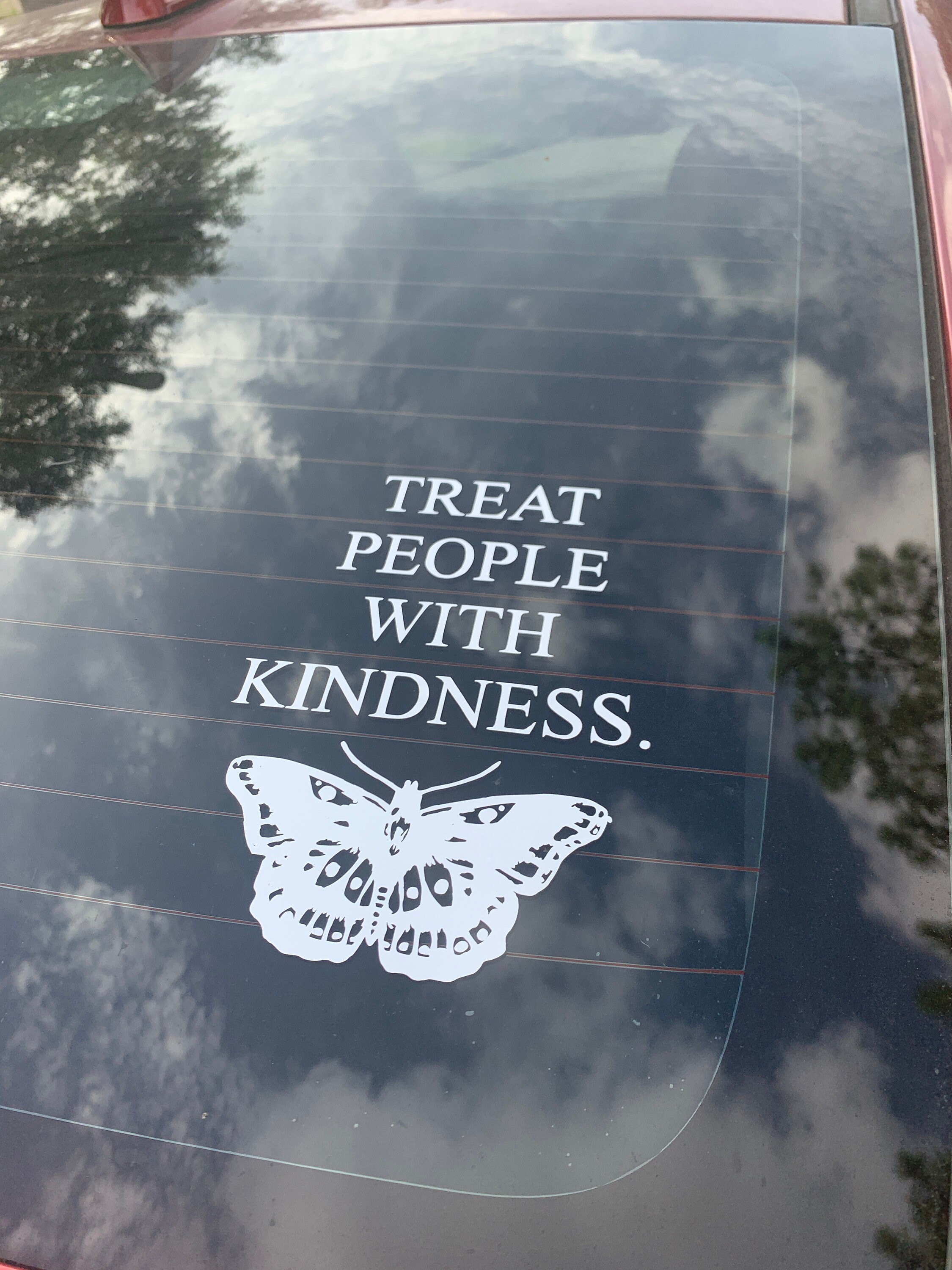 Moth Sticker Decal Car Bumper Sticker Harry Styles Moth Sticker TPWK ...