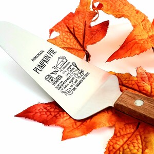 Pumpkin Pie - Spatula Gift - Pumpkin Pie Recipe Spatula - Pumpkin Pie ...