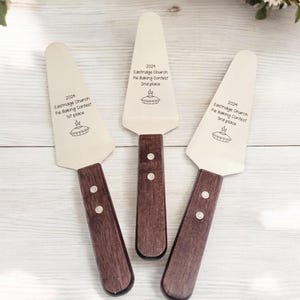Set of Pie Contest Winner Spatulas - Pie Spatula Trio for Contest ...