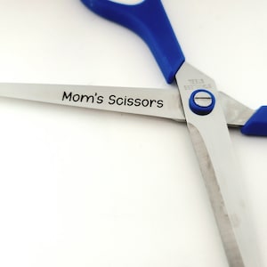 Engraved Adult Scissors Personalized Cutting Scissors Teacher Scissors ...