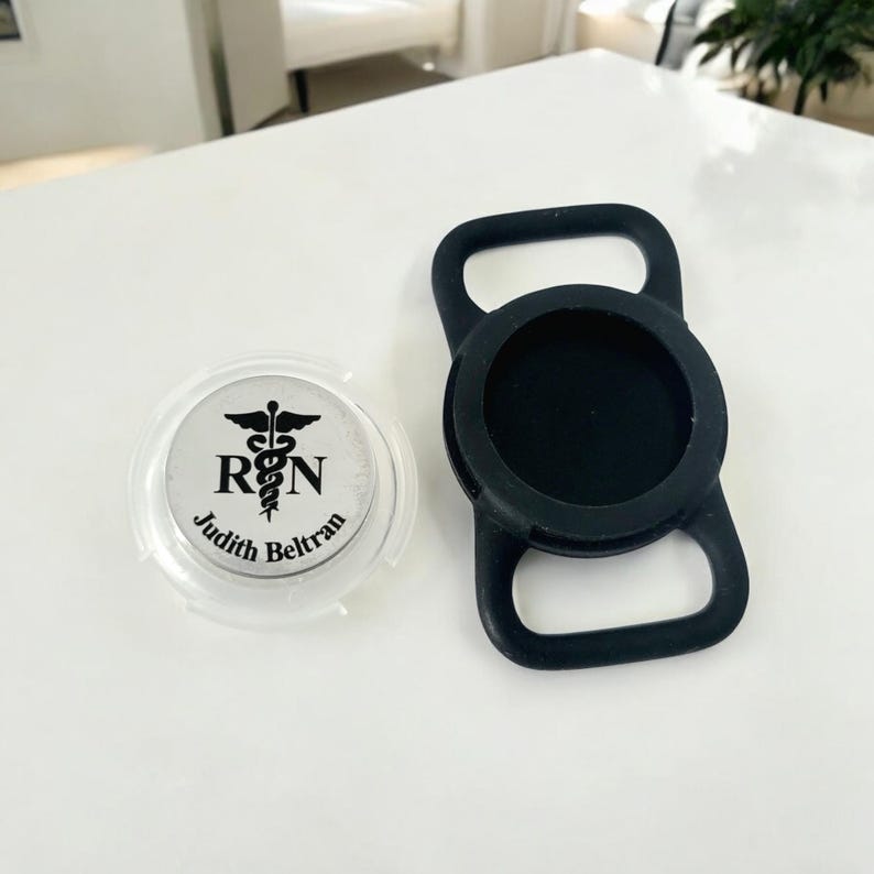 Personalized Stethoscope AirTag ID Tag - Custom Stethoscope Tag With ...