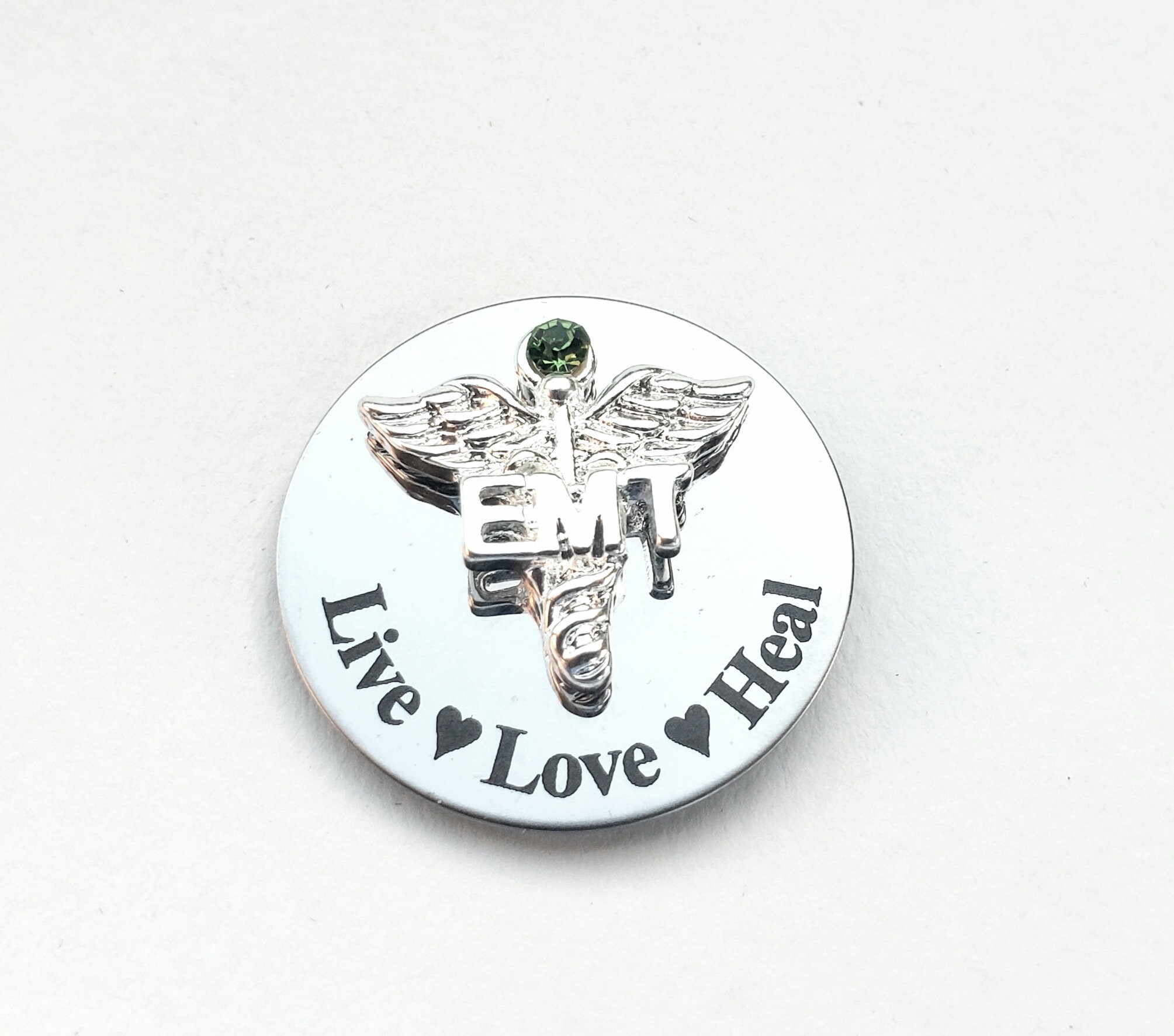 Engraved EMT Pin Emergency Medical Technician Pin EMT Pin | Etsy