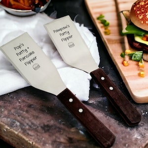 We Flippin Love You - Custom Engraved Turner - Custom Spatula for ...