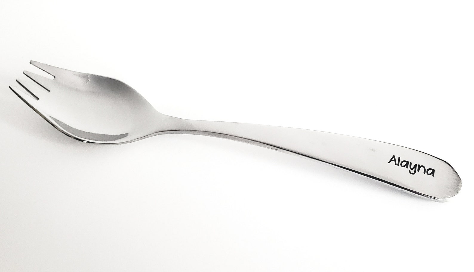 Custom Kid Spork - Kid Spoon Fork Gift - Personalized Kid Spork ...