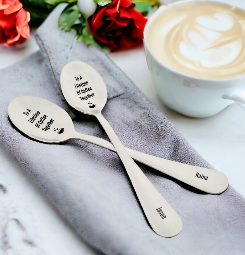 Personalized Coffee Lover Gift Set - Set of 2 to a Lifetime of Coffee ...