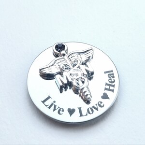 Engraved MSN Pin - MSN Pin - Master of Nursing Pin - Live Love Heal Pin ...