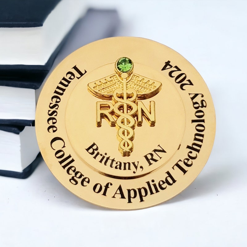 College Nursing Pin Etsy
