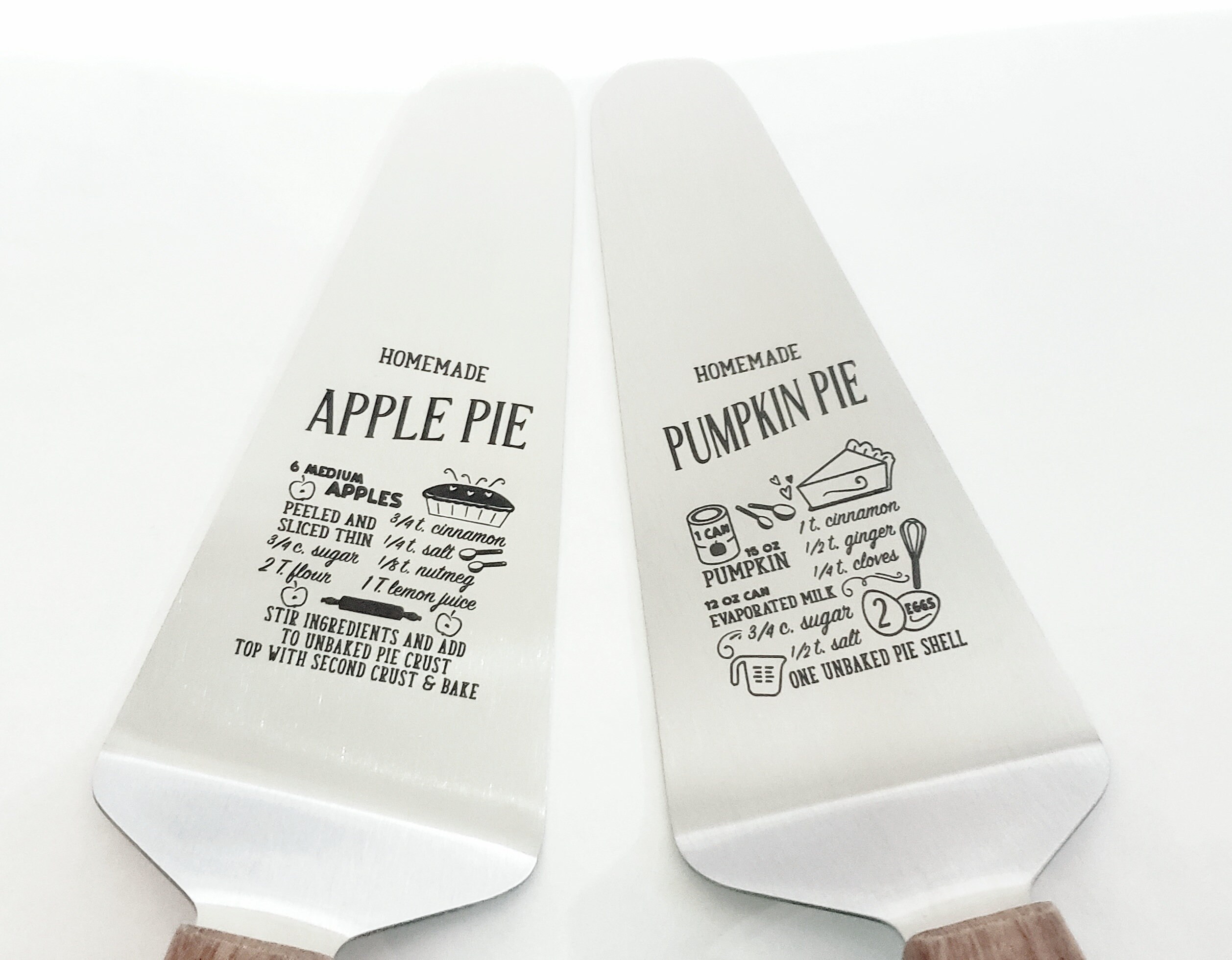 Pumpkin Pie - Spatula Gift - Pumpkin Pie Recipe Spatula - Pumpkin Pie ...