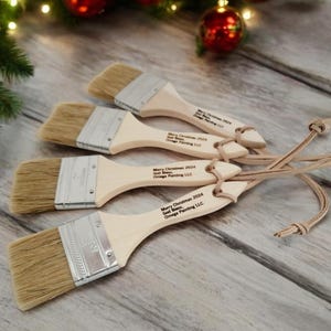 Personalized Paint Brush Ornament - Custom Painting Brush for New ...