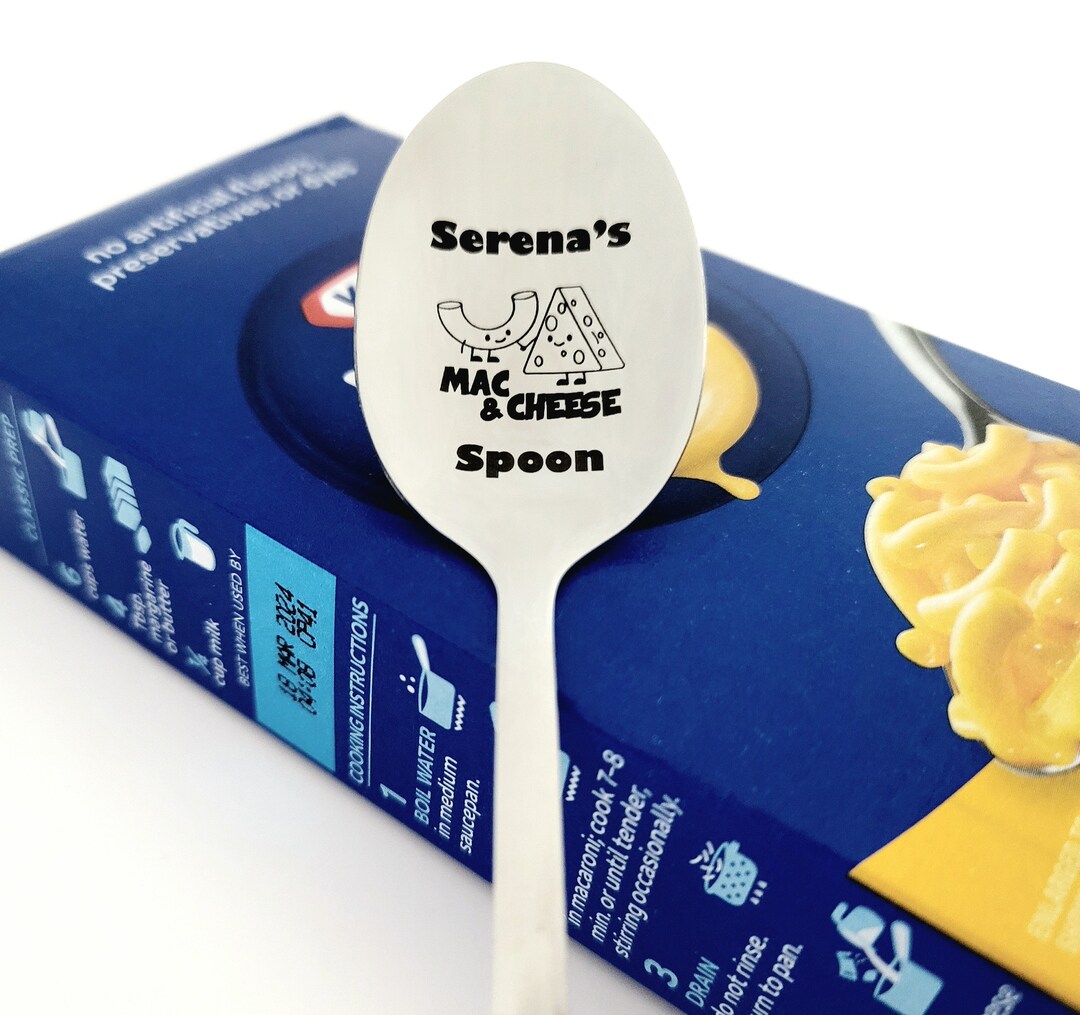 Personalized Mac & Cheese Spoon | Kids Macaroni Spoon | Macaroni and ...