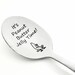 Peanut Butter Jelly Time Spoon Engraved Spoon PB&J Spoon | Etsy