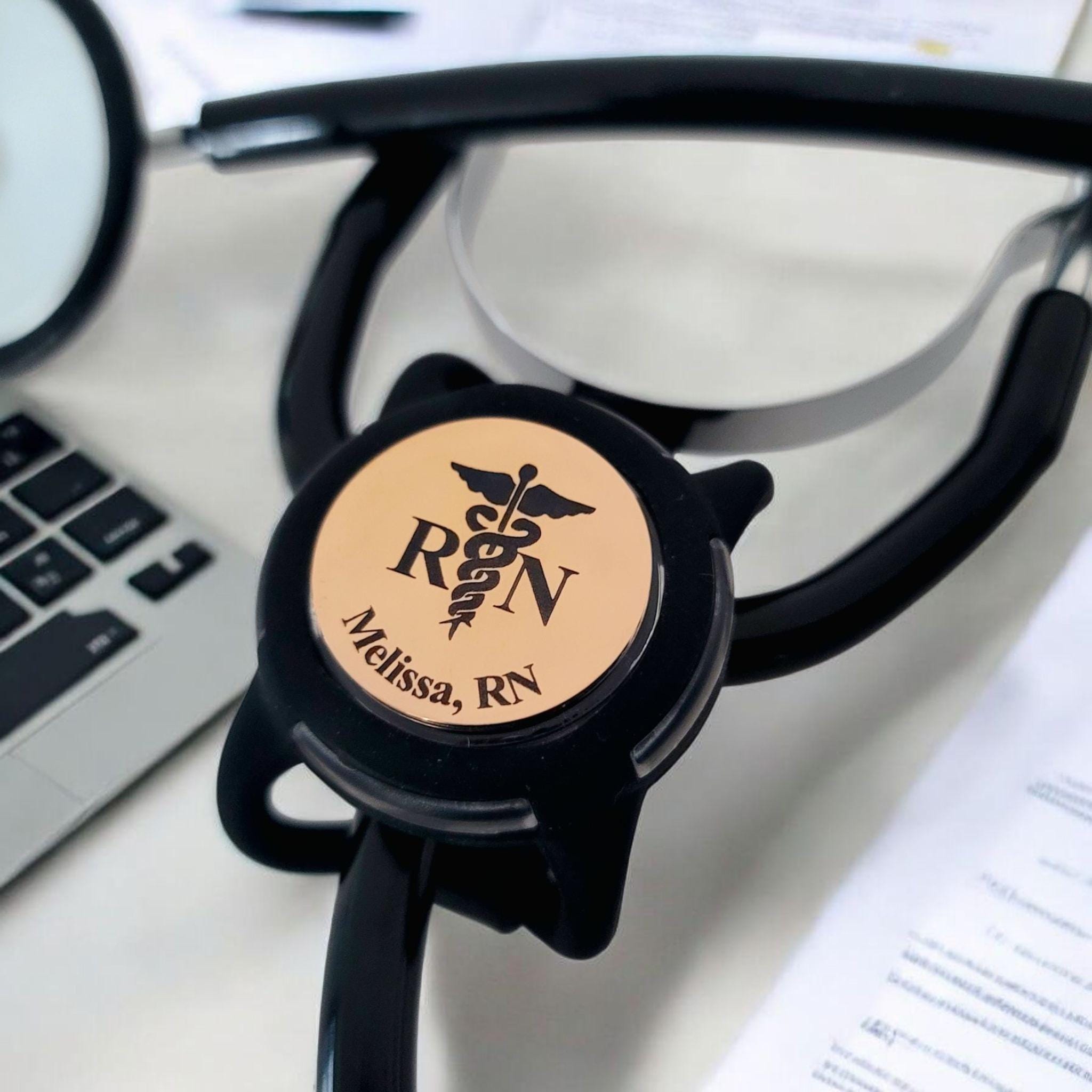 Personalized Stethoscope AirTag ID Tag - Custom Stethoscope Tag With ...