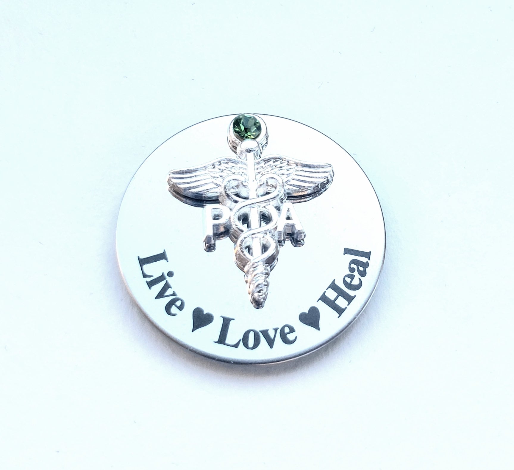 Engraved PA Pin Physician Assistant Pin PA Pin Live Love - Etsy