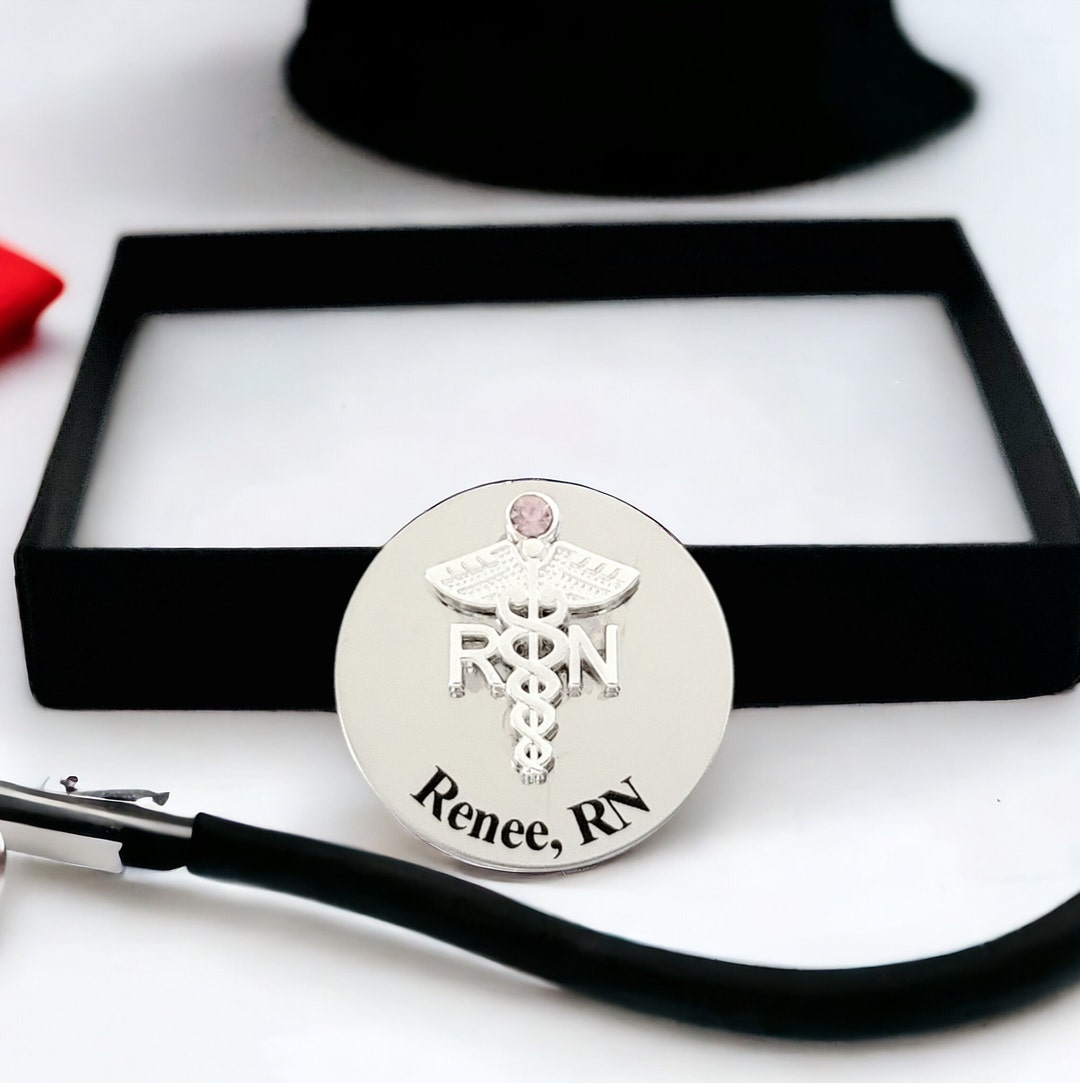 Engraved RN Pin - Registered Nurse Pin - Nurse Pinning Ceremony ...