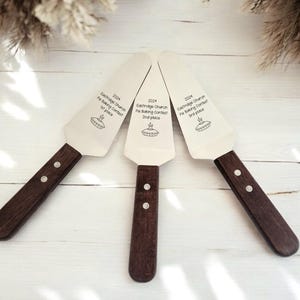 Set of Pie Contest Winner Spatulas - Pie Spatula Trio for Contest ...