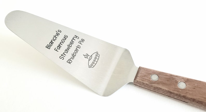 Custom Engraved Pie Spatula Custom Pie Server for Contest - Etsy