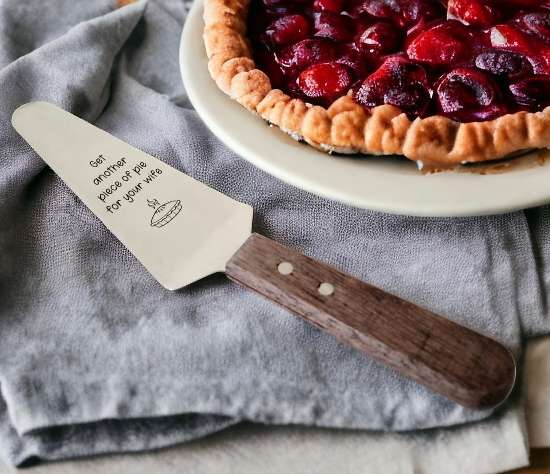 Custom Engraved Pie Spatula - Custom Pie Server for Contest ...