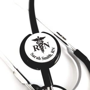 Stethoscope Id Tag-personalized Stethoscope Tag-stethoscope Name Tag ...