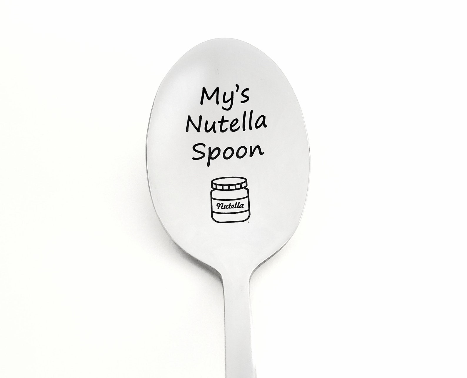 Custom Engraved Spoon Custom Nutella Spoon Engraved Spoon - Etsy