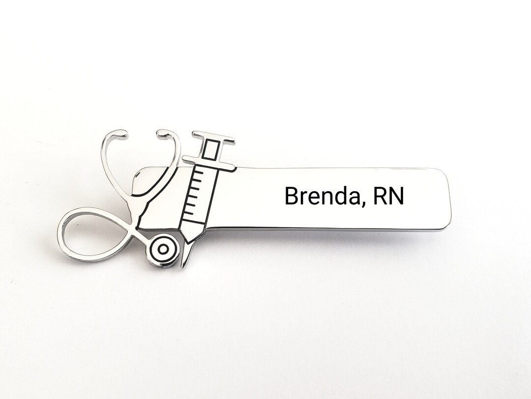 Custom Nurse Pin for RN - Nursing Pins - RN Pinning- Custom Nurse Badge ...