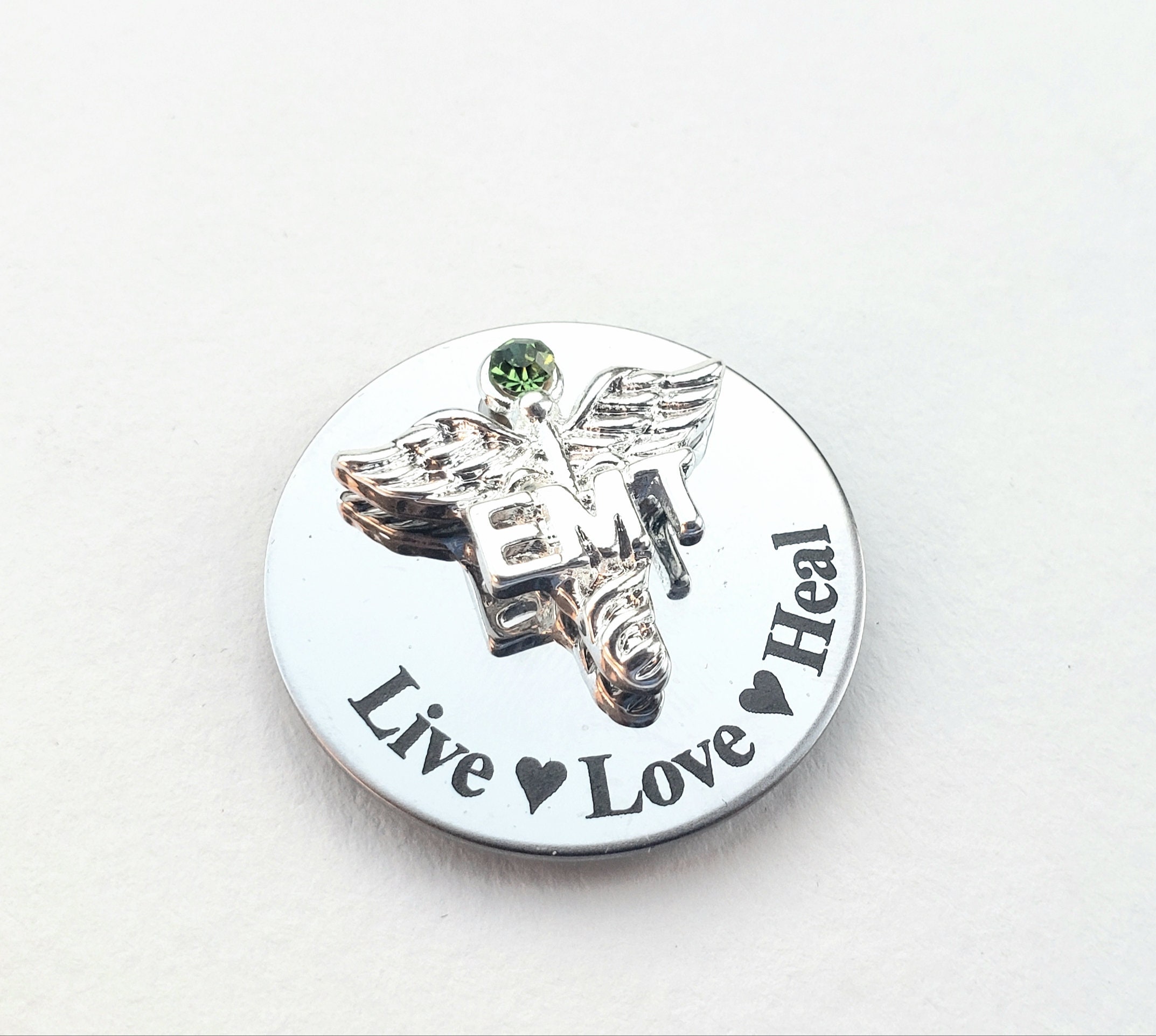 Engraved EMT Pin Emergency Medical Technician Pin EMT Pin | Etsy