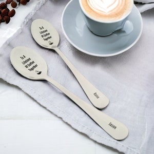 Personalized Coffee Lover Gift Set - Set of 2 to a Lifetime of Coffee ...