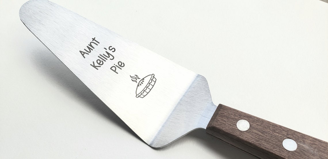 Custom Engraved Pie Spatula Custom Pie Server for Contest - Etsy